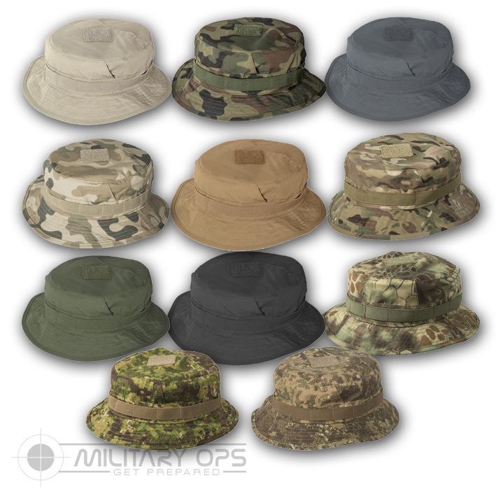 HELIKON ARMY CPU TACTICAL BOONIE BUSH HAT CAMO MILITARY SUN SHORT BRIM ...